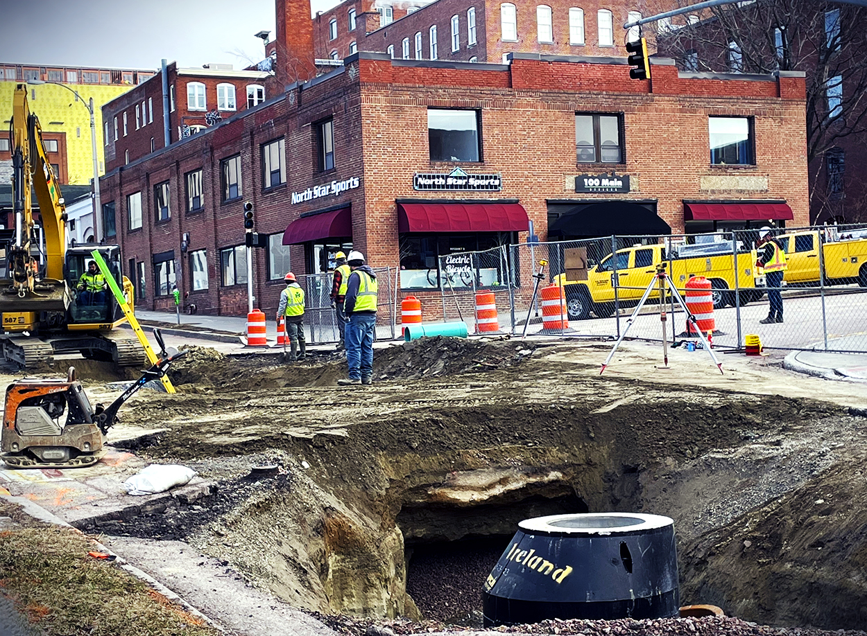 Construction Progress – Great Streets BTV